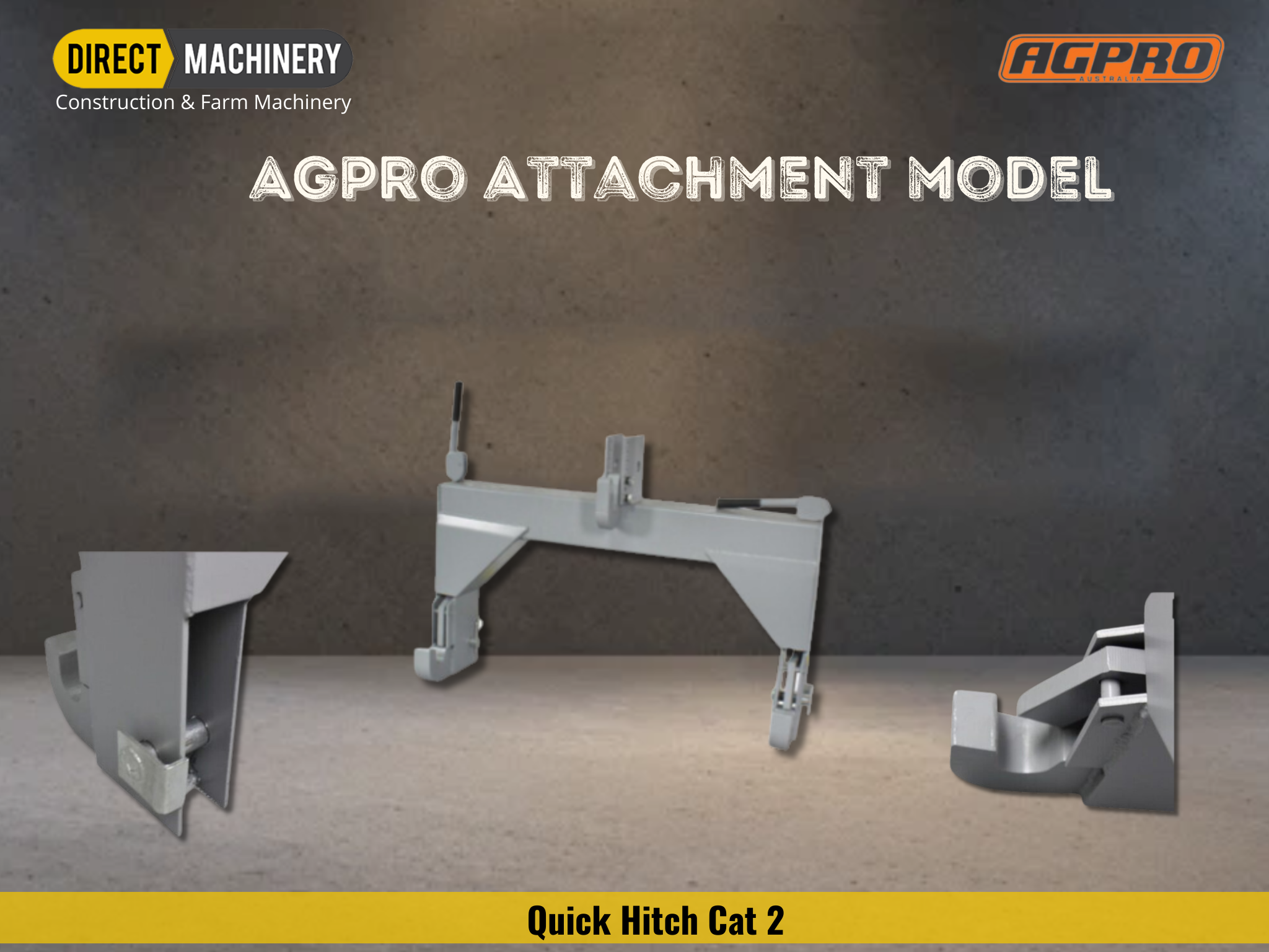 Quick Hitch CAT2 – Direct Machinery